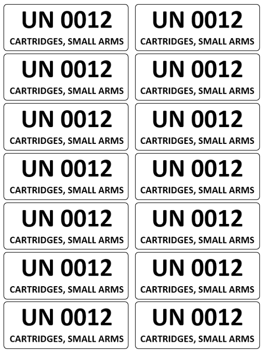 Vandfaste selvklæbende etiketter til mærkning af emballage